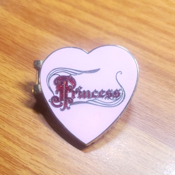 Disney | Jewelry | Disney Pin Princess Gang Hinged Heart Locket Ariel ...